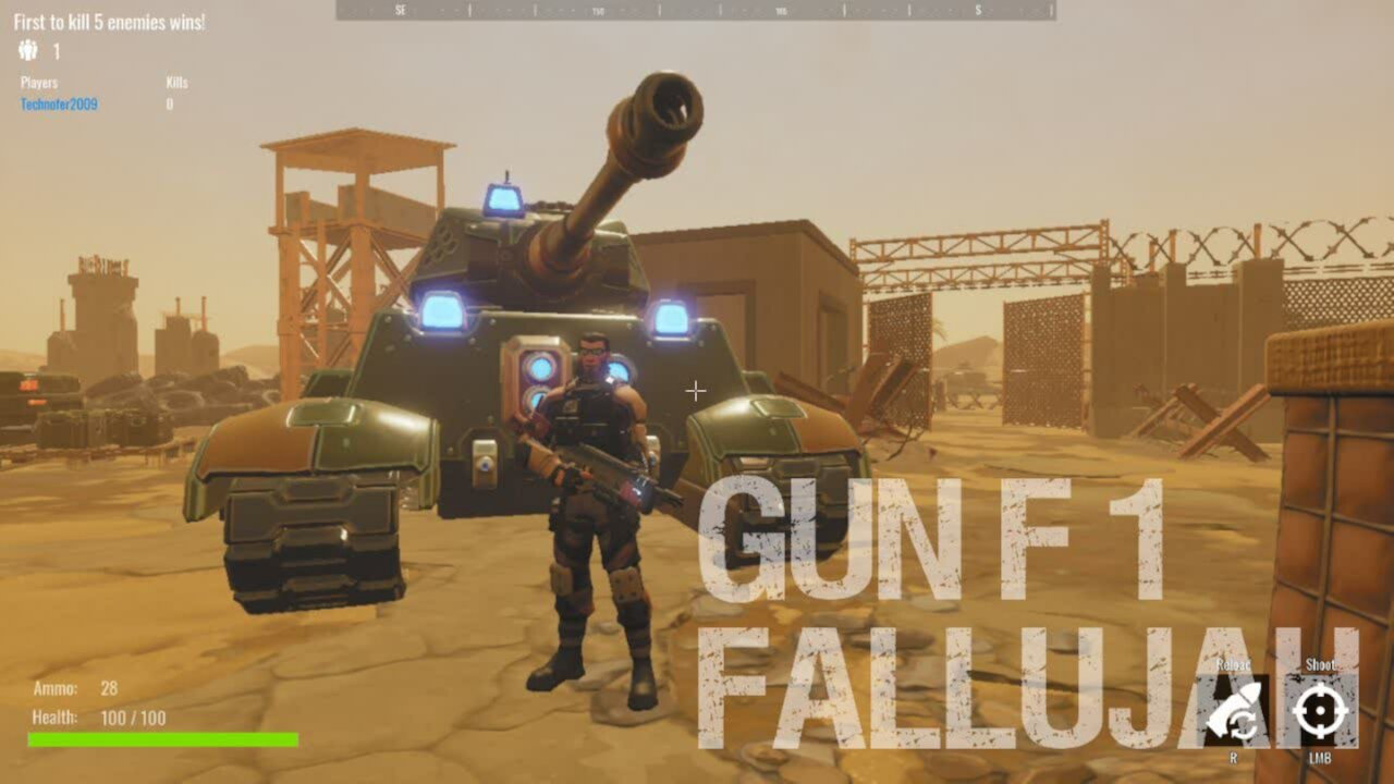 GUN F 1 Fallujah by Technofer2009 - Core Games